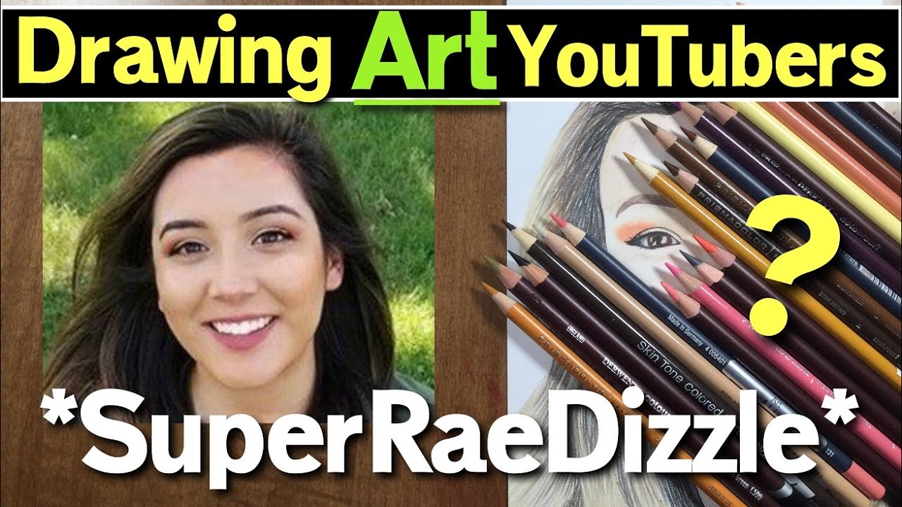 Drawing a Realistic Colored Pencil Portrait of Youtubers ...