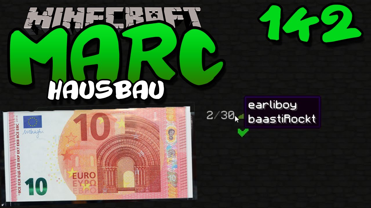 Hausbau & 10€ Gutschein | Minecraft MARC #142 | baastiZockt - YouTube