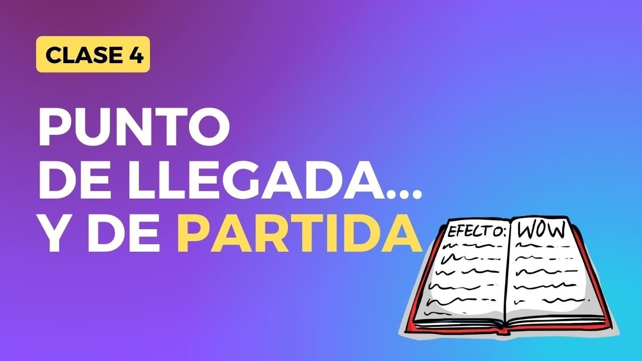 Clase 4: El Punto de Llegada y de Partida - YouTube