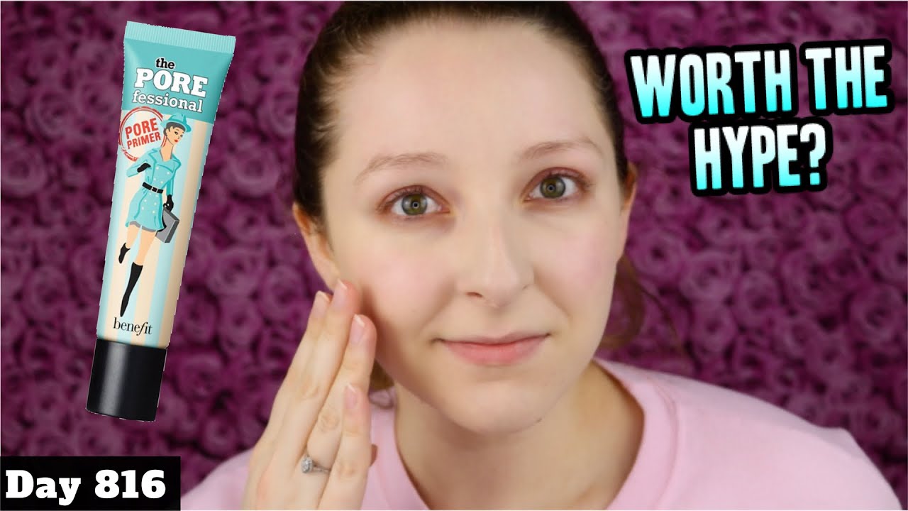Benefit Cosmetics The POREfessional Face Primer Review - YouTube