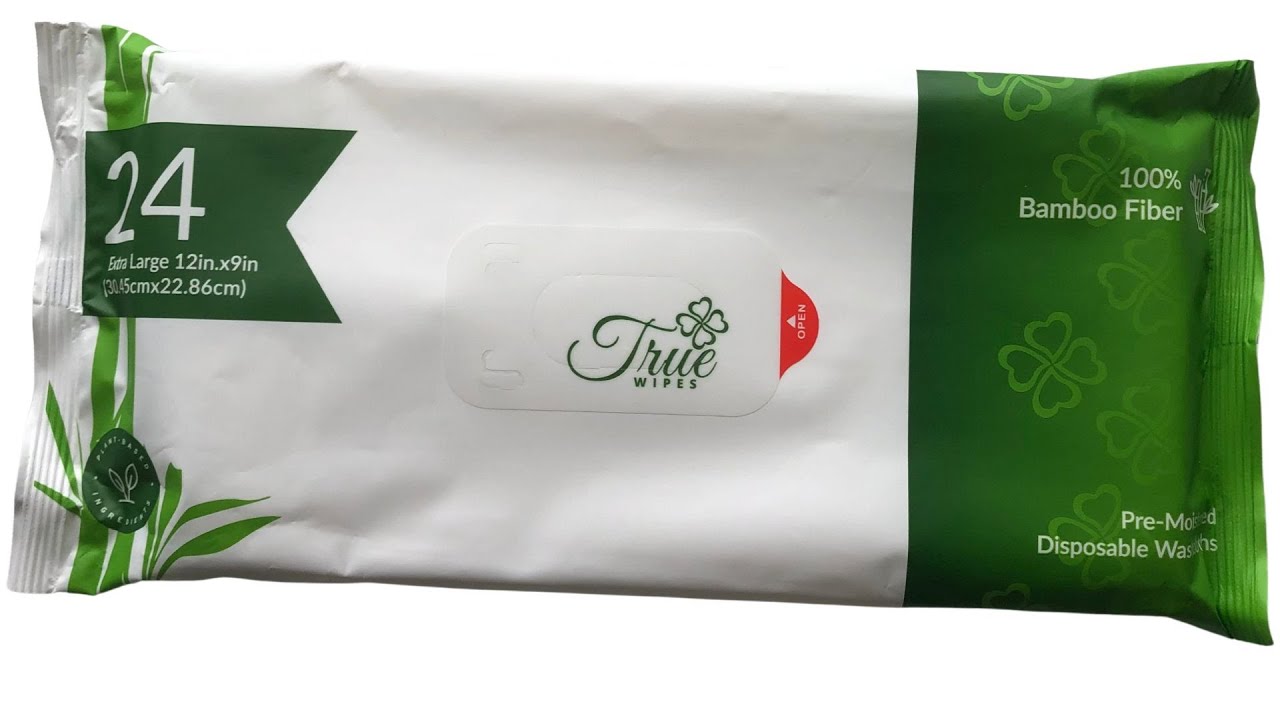 True Wipes 100% Plant-based Body Wipe 4 Every "Body" Made with all ...