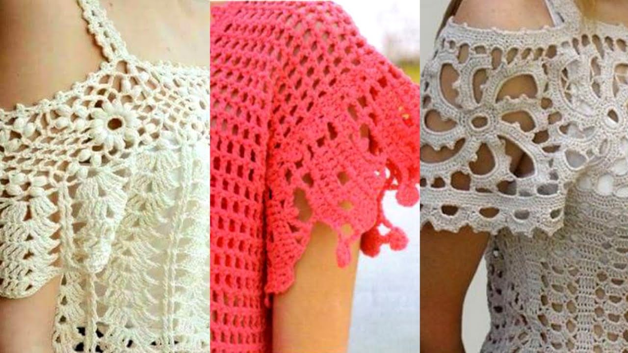 #Shorts, Crochet Lace Top Design,Crochet Pattern,Crochet-Crosia,Majovel ...