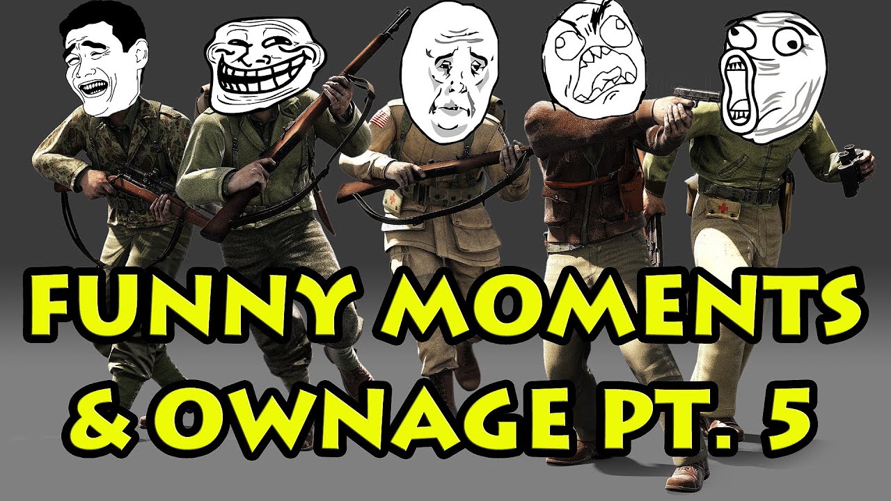Funny Moments & Ownage part 5 - Heroes & Generals - YouTube
