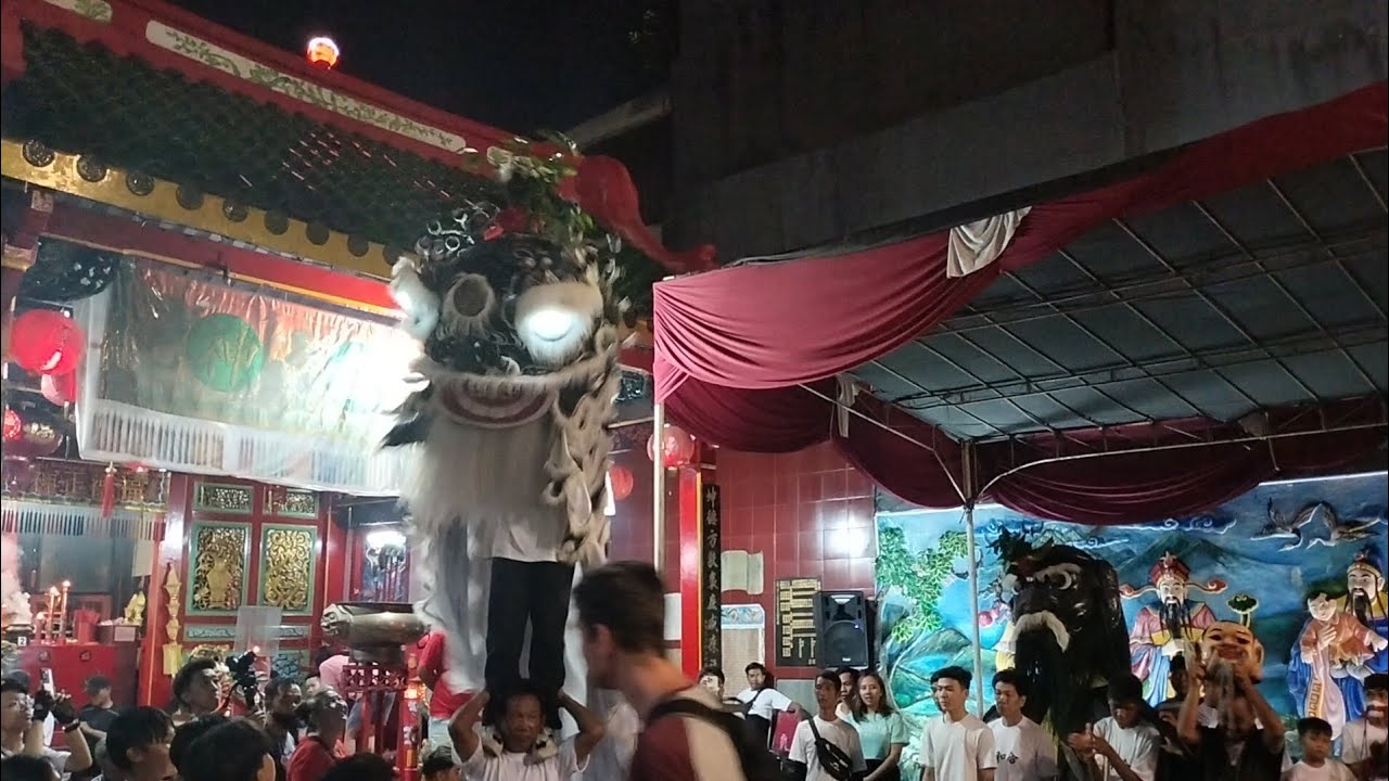 Barongsai Tradisional Hoo Hap Hwee Kwan Semarang-perayaan Tiong Jiu ...