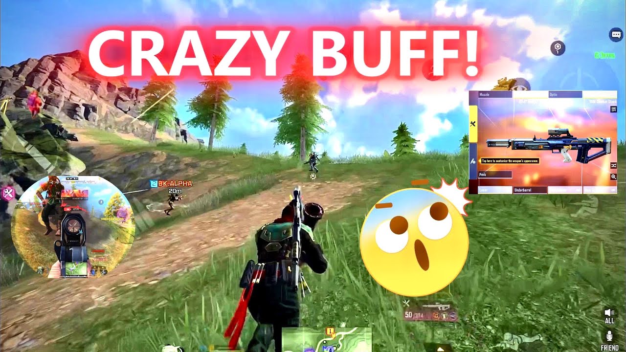 CRAZY BUFF IN SEASON 1 W/ CUSTOM AR🤯🔥| CODMOBILE - YouTube