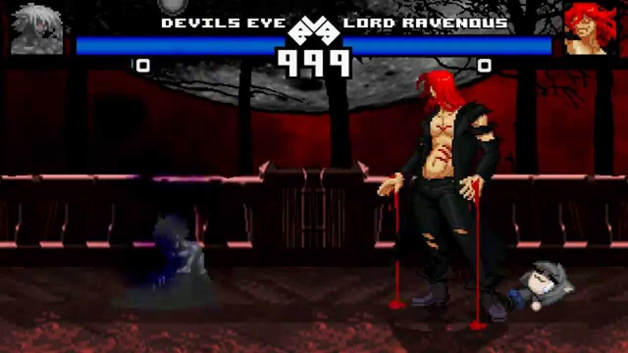 Mugen - Devils Eye (1P) vs. Lord Ravenous (Brutal AI) - YouTube