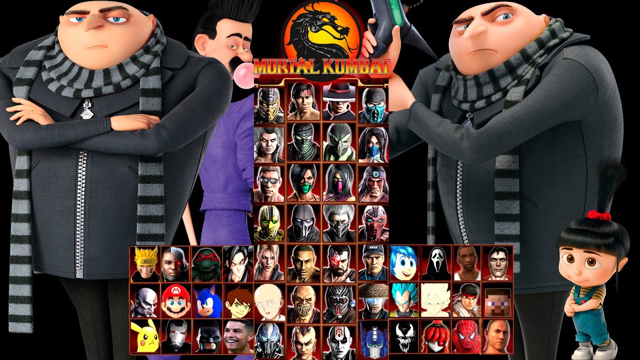 MORTAL KOMBAT 9 | GRU (Despicable Me) | HARD LADDER | GAMEPLAY (4K60FPS ...