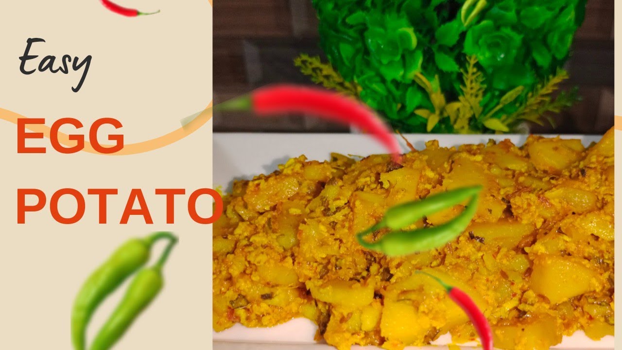 ALOO ANDAY RECIPE||ALOO BHUJIA||ALOO ANDAY BREAKFAST||POTATO EGG RECIPE ...