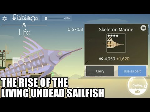 Fishing Life #36 | Catching Marine Skeleton Sailfish |Version 0.0.88 ...