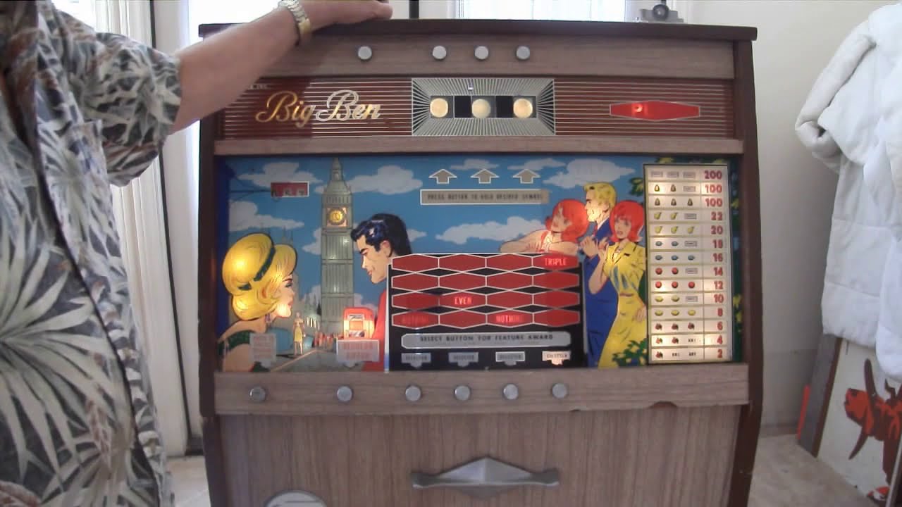 Big Ben electro-mechanical slot machine - YouTube