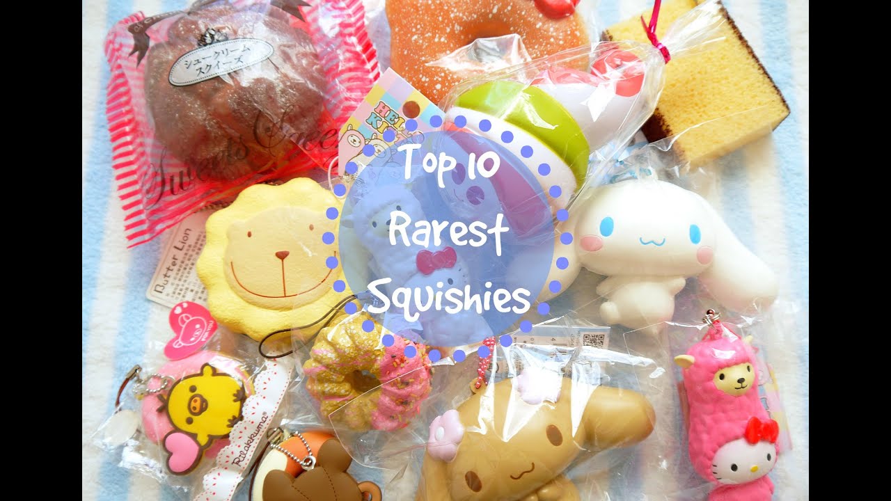 Top 10 Rarest Squishies! - YouTube