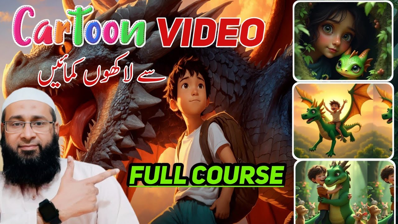 Cartoon Video Se Monthly Lakhon🤑 Kamaen | How To Make Cartoon Video ...