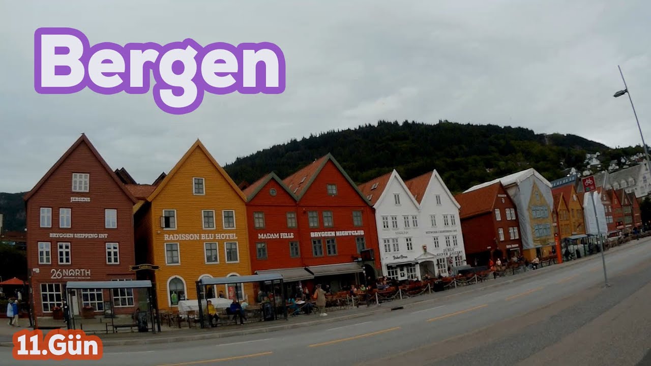 Motosikletle Nordkapp | 11.Gün- Bergen 'i Geziyoruz | Bergen / Norveç ...