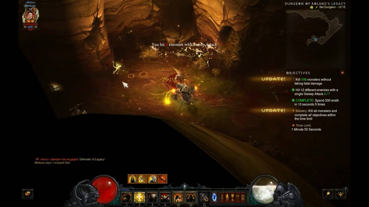 Crusader Roland's Legacy Set Dungeon (8) - YouTube