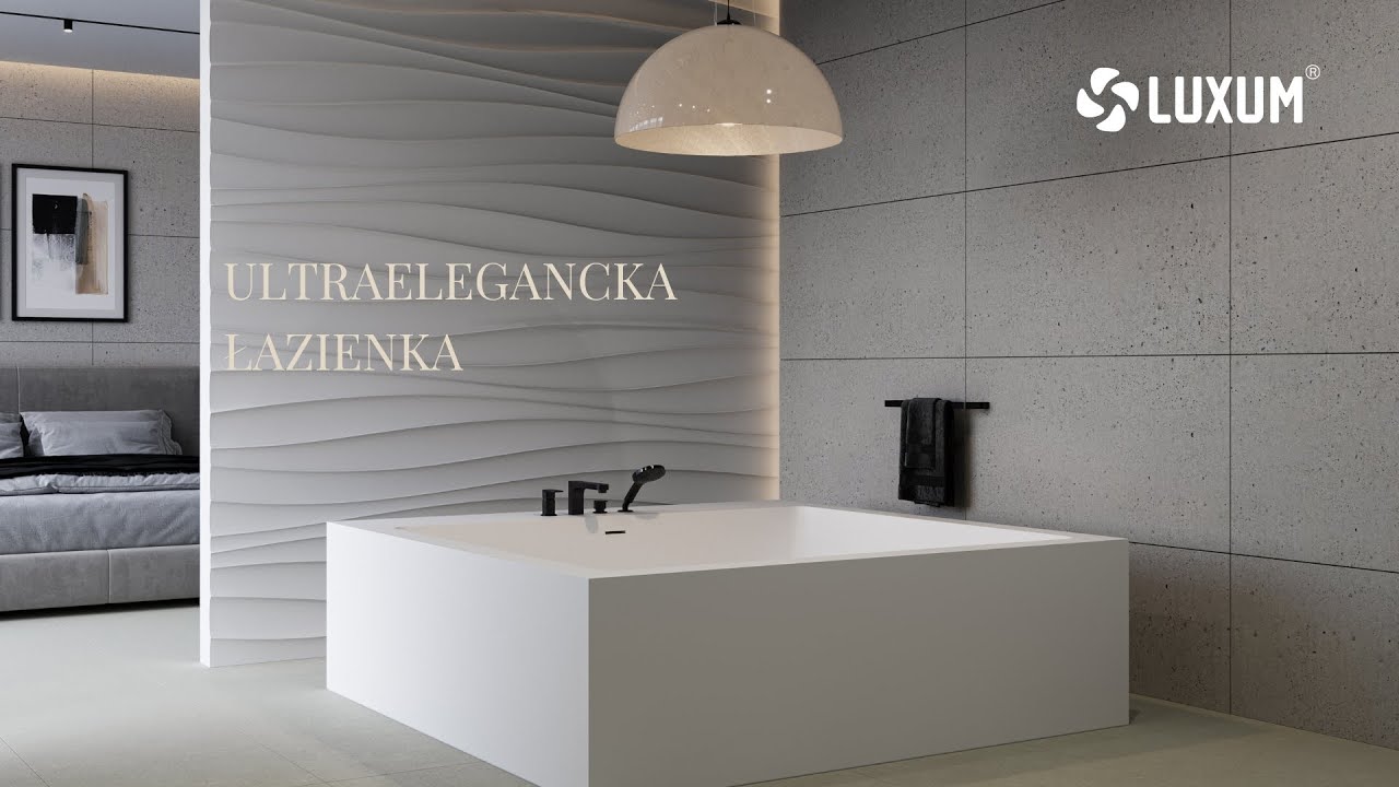ULTRAELEGANCKA ŁAZIENKA OD LUXUM! - YouTube
