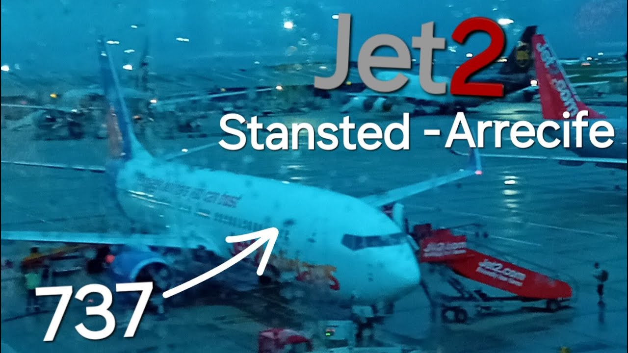 Jet2 737 - Stansted to Arrecife - YouTube