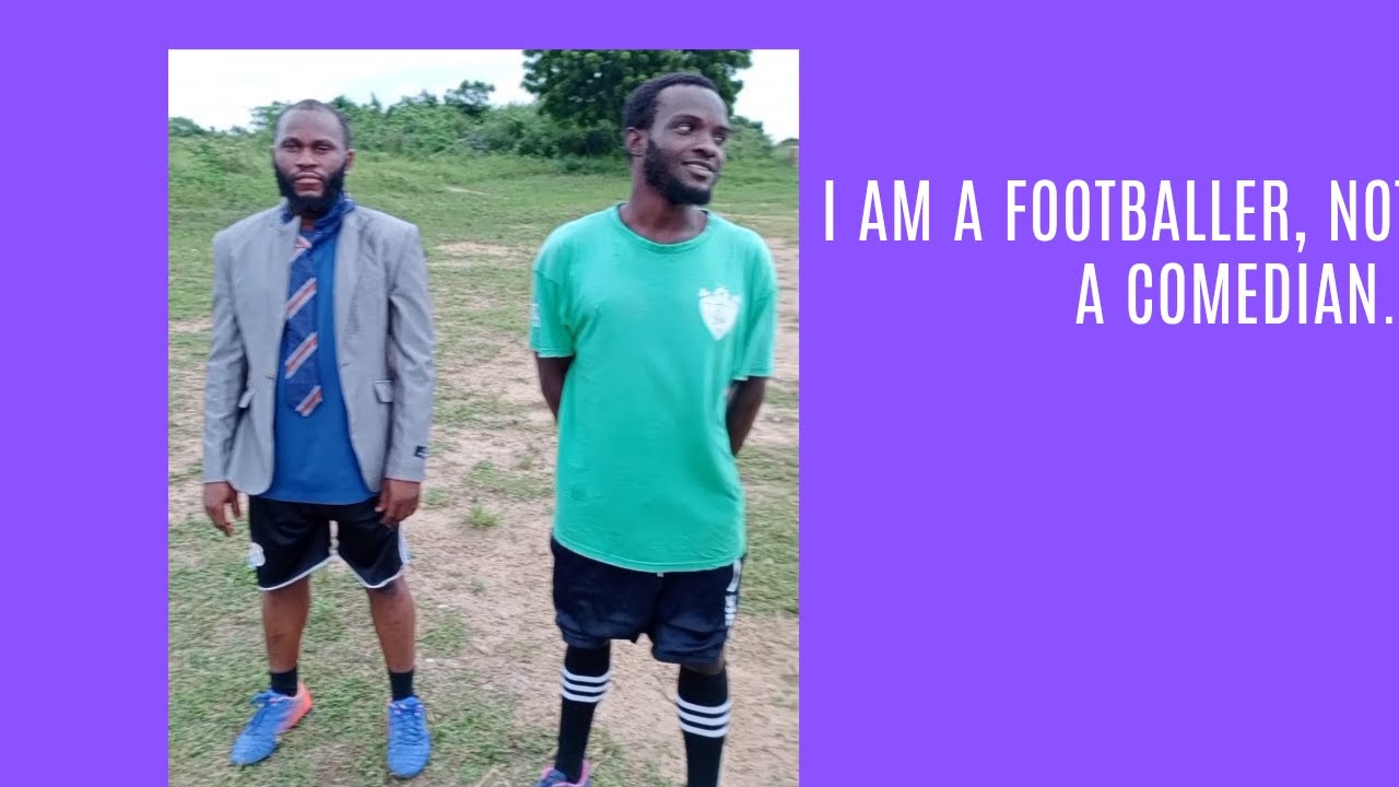 I am a footballer, not a comedian. - YouTube