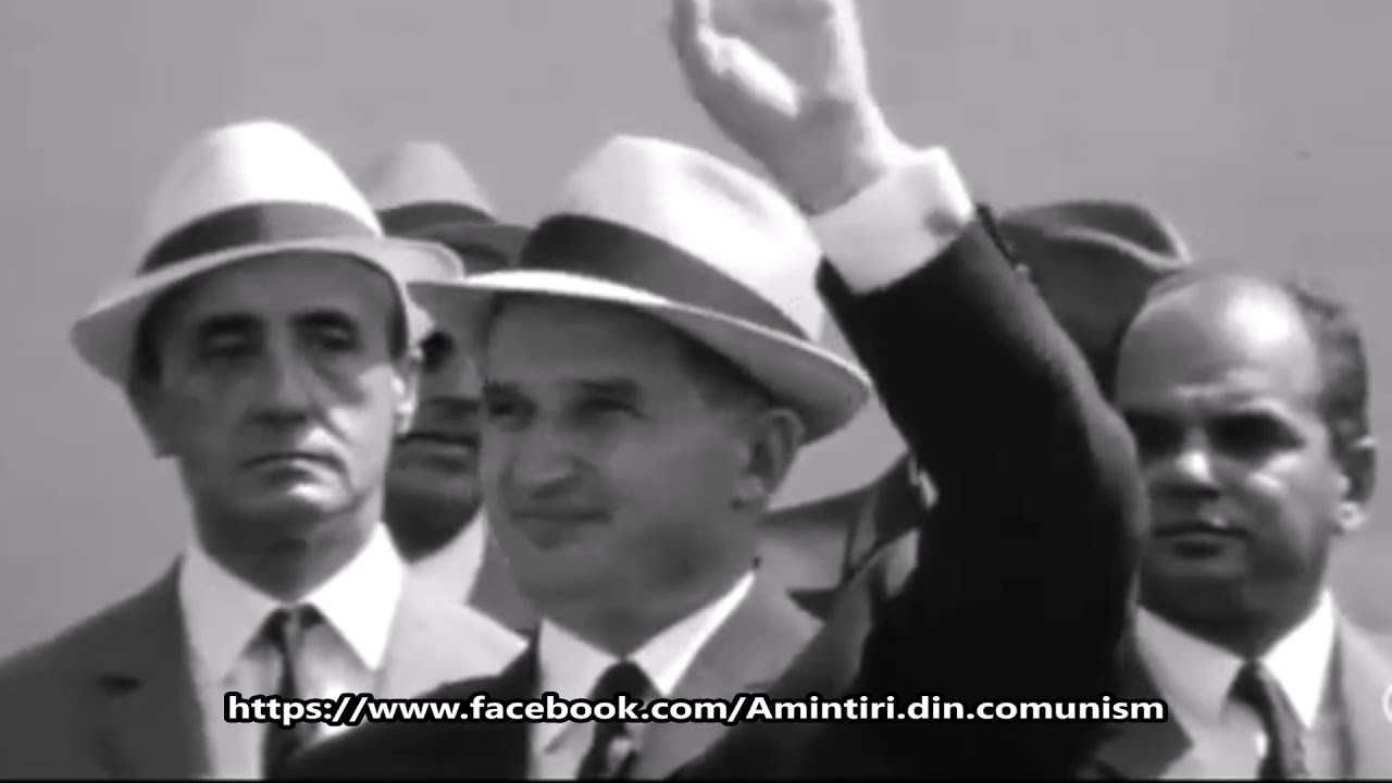NICOLAE CEAUSESCU, DEFILARE 23 AUGUST 1969 - YouTube
