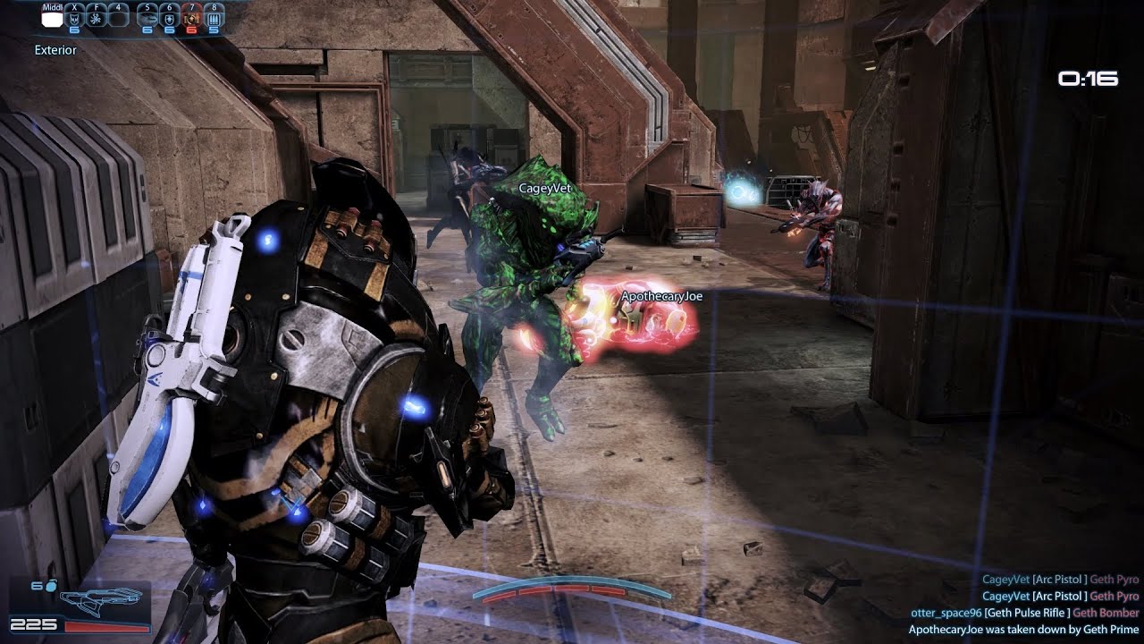 Mass Effect 3 Multiplayer Turian Ghost Infiltrator PC Gold Gameplay ...