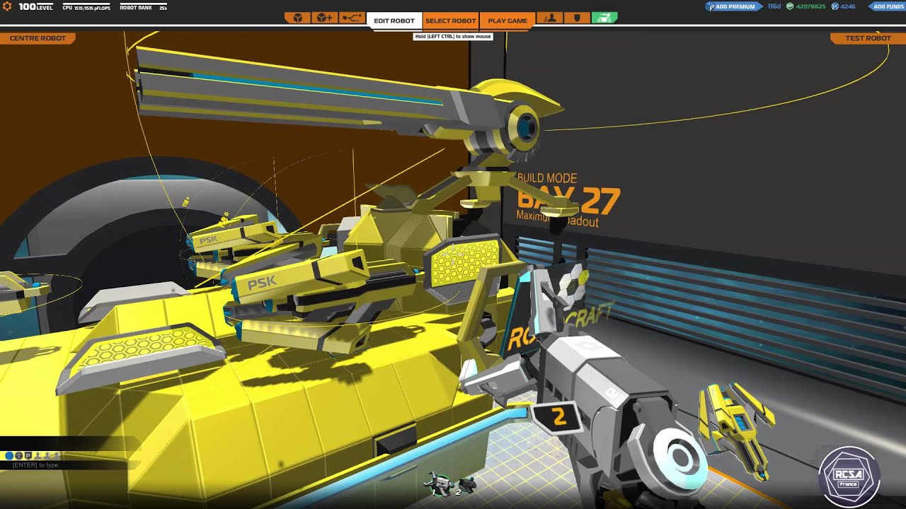 Robocraft France Episode 47 Présentation de l'inutile Proto Seeker ...