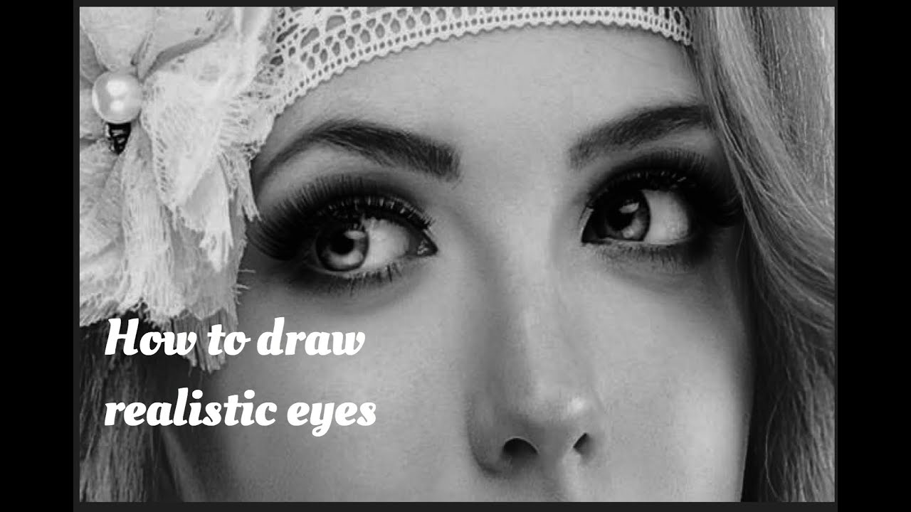 How to Draw Hyper Realistic Eyes Step By Step for beginners - YouTube