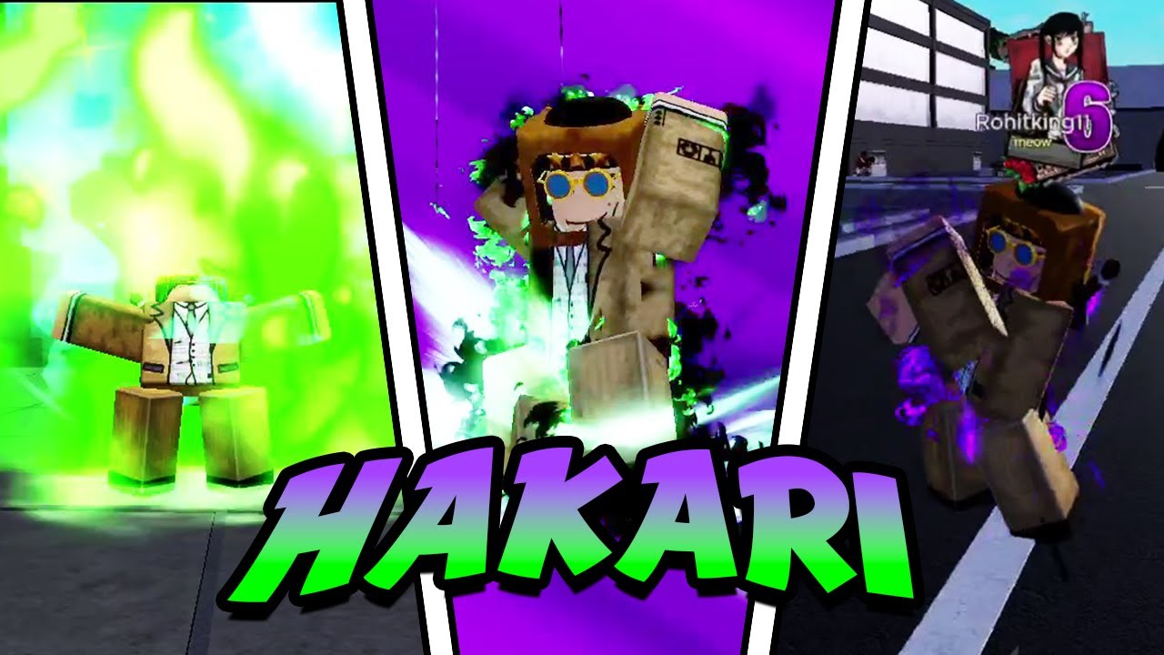 Using HAKARI In Different Roblox Anime Games - YouTube
