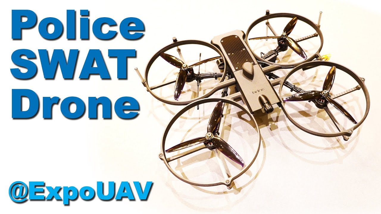 Drone for Police SWAT Teams: Brinc Lemur - YouTube