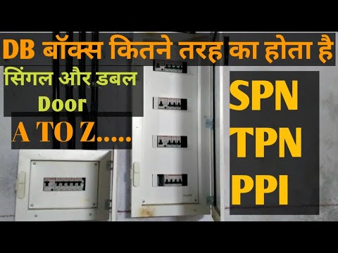 All DESIGN AND TYPE OF DISTRIBUTION BOARD (DB) | BASIC INFORMATION ...