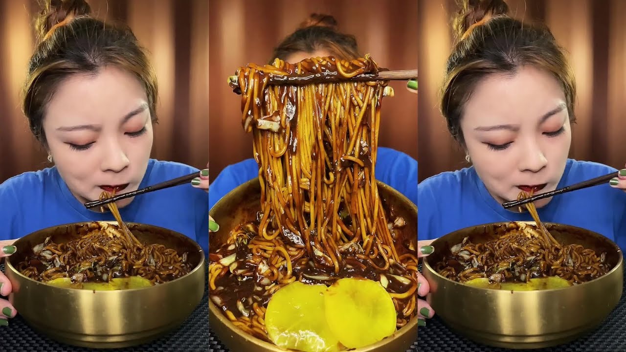 asmr mukbang eating show yummy delicious food ep135 - YouTube