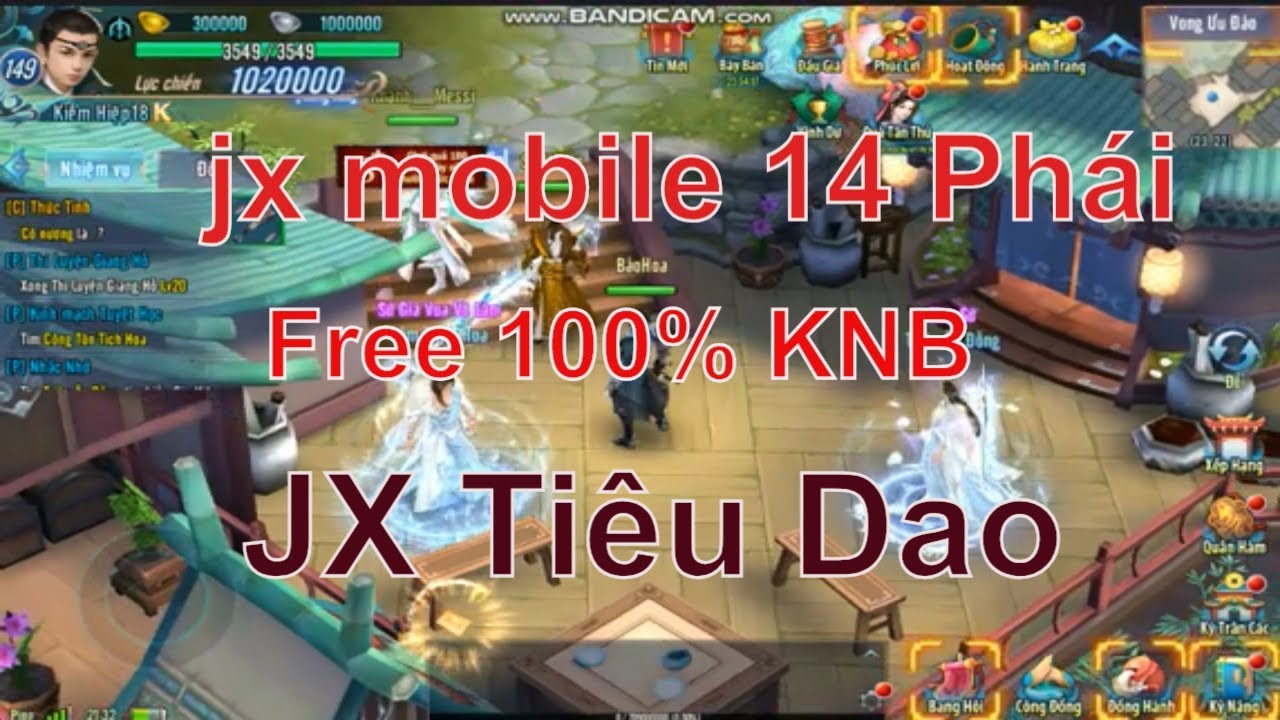 JX mobile jx tiêu dao server online free KNB - YouTube