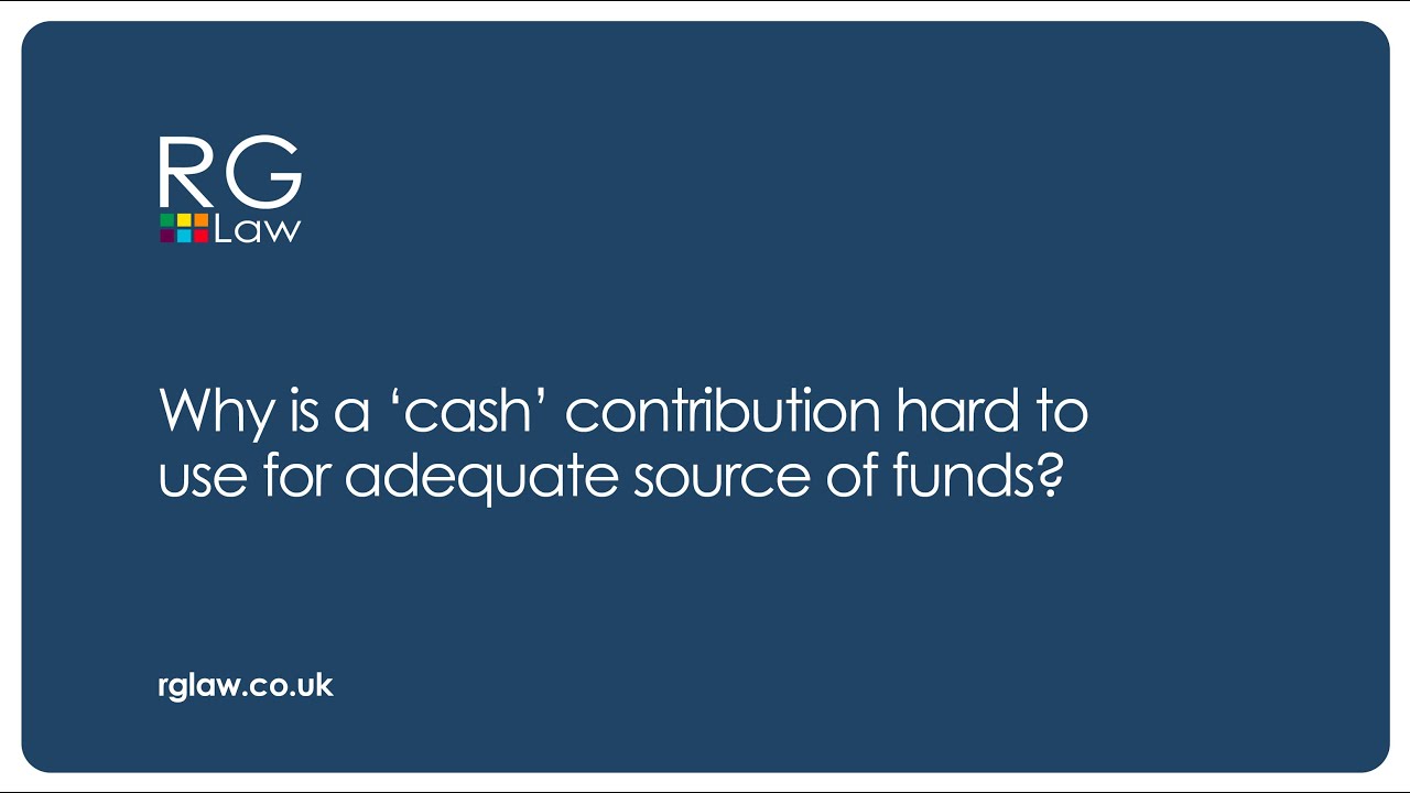 Why is cash an issue for source of funds in conveyancing? - YouTube