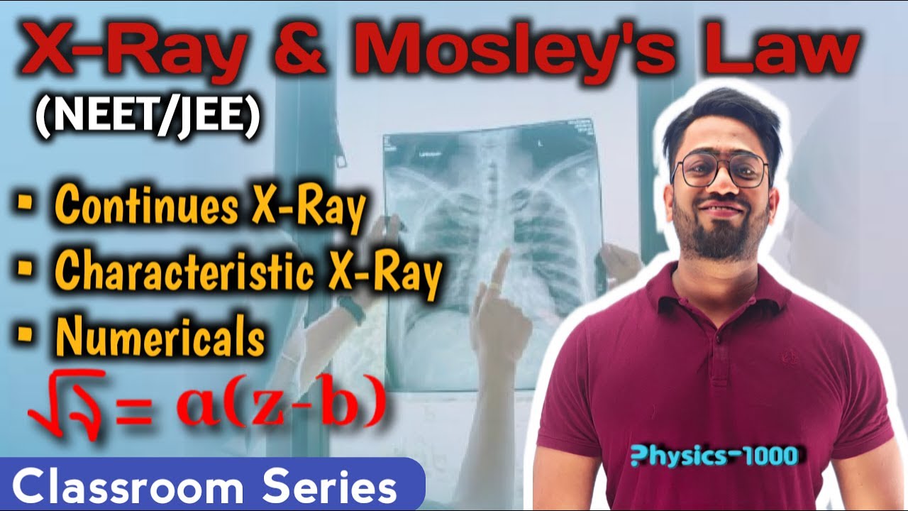 X - RAY & MOSLEY 'S LAW | CONTINUES X- RAY | CHARACTERISTIC X- RAY ...