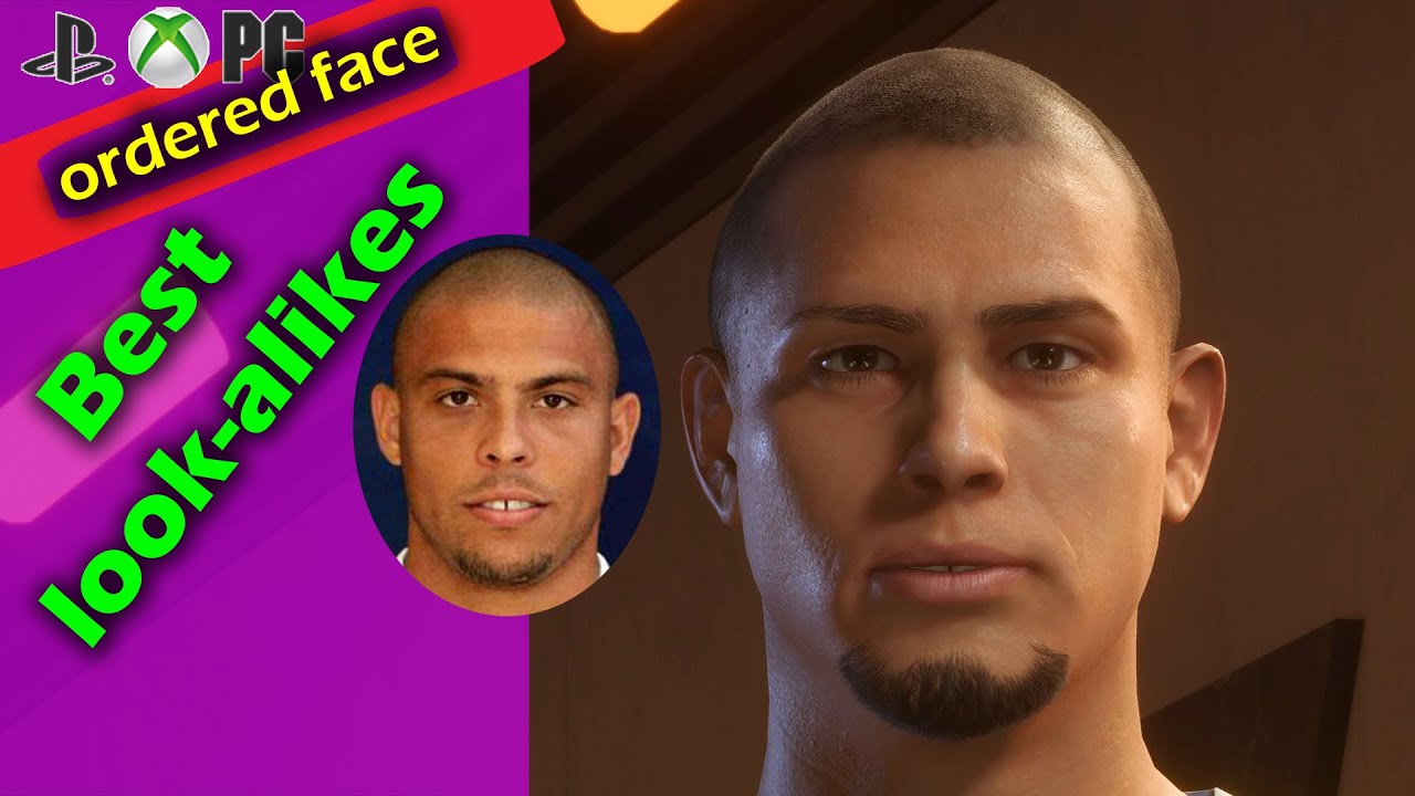 Ronaldo Luis R9 look alike EA FC 25 pro clubs face [The Phenomenon ...