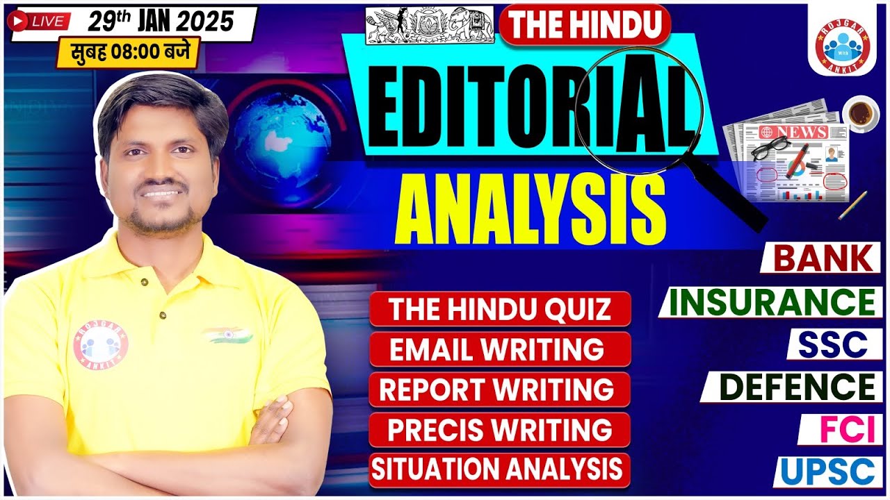 The Hindu Editorial Analysis | 29 January 2025 | Vocab, Grammar The ...