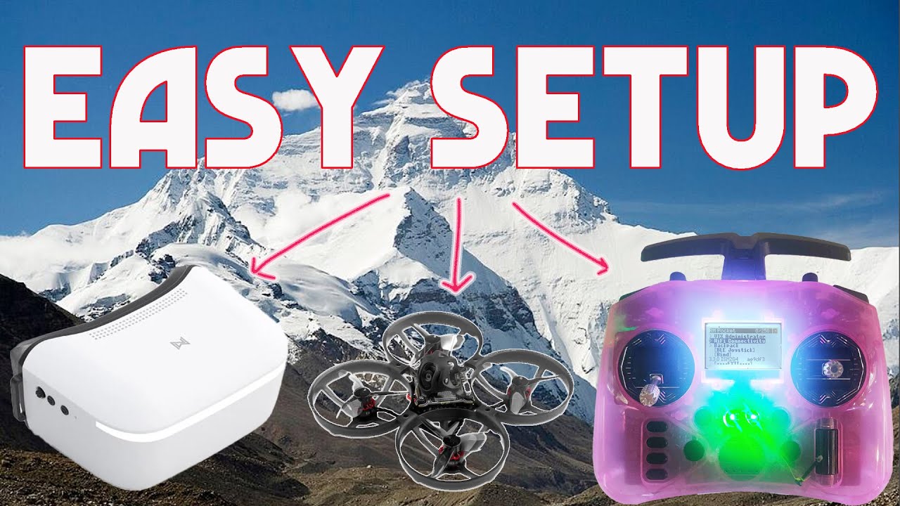 BINDING GUIDE - ELRS +Walksnail + FPV drone - YouTube