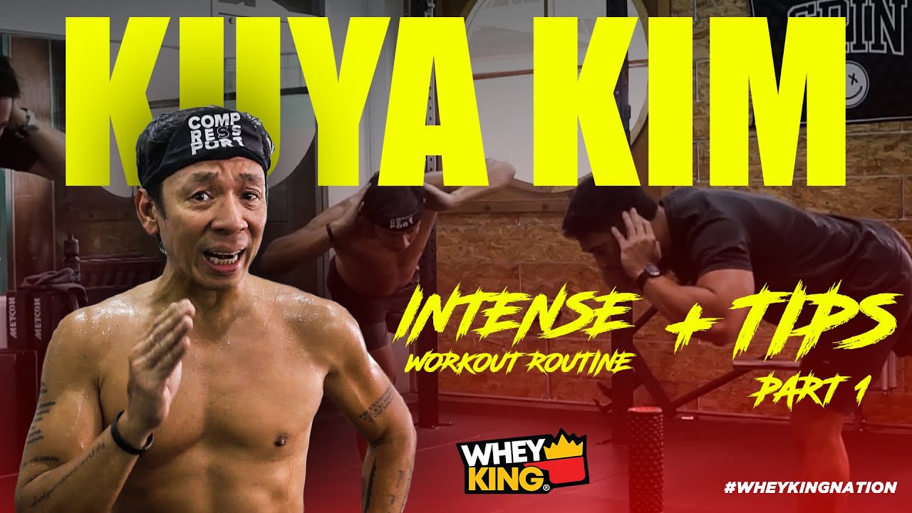INTENSE WORKOUT WITH KUYA KIM ATIENZA! + Fitness Tips! - YouTube