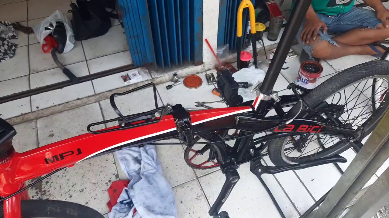 Repaint speda lama, klas standart - YouTube