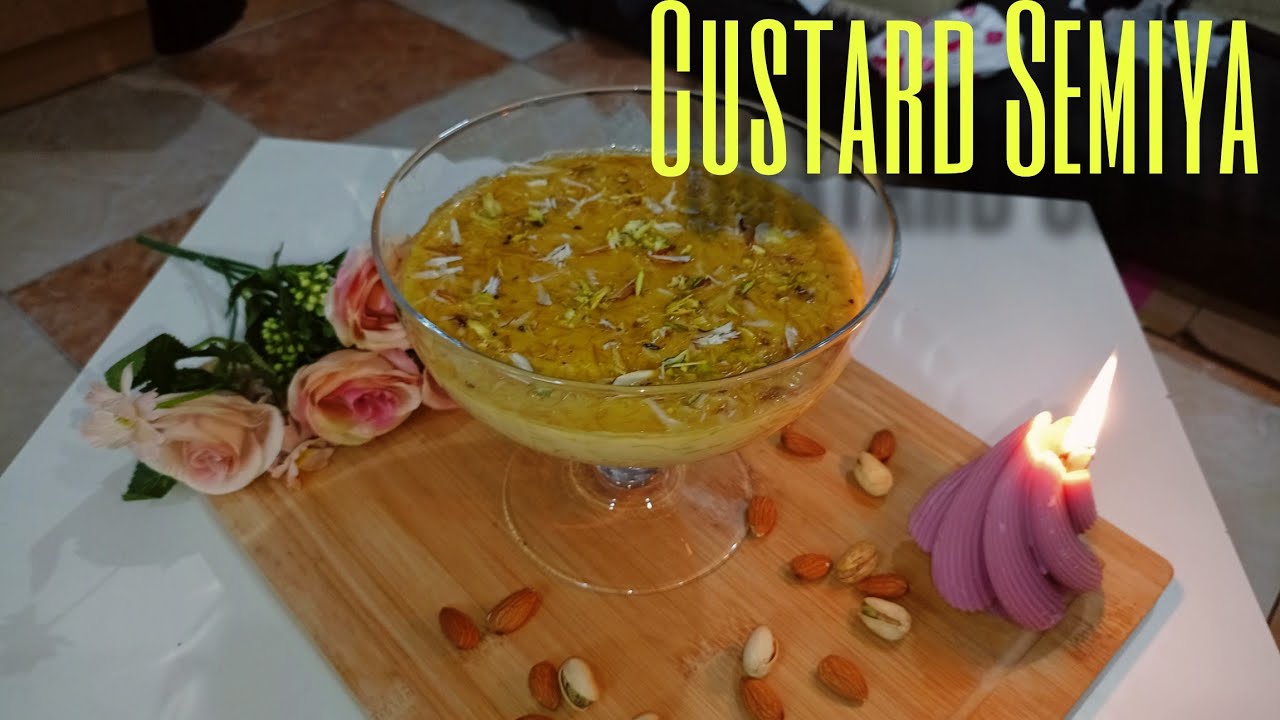 Custard Sewiya Recipe By FARIMAN Cooking|#happycookingtoyou |Easy And ...