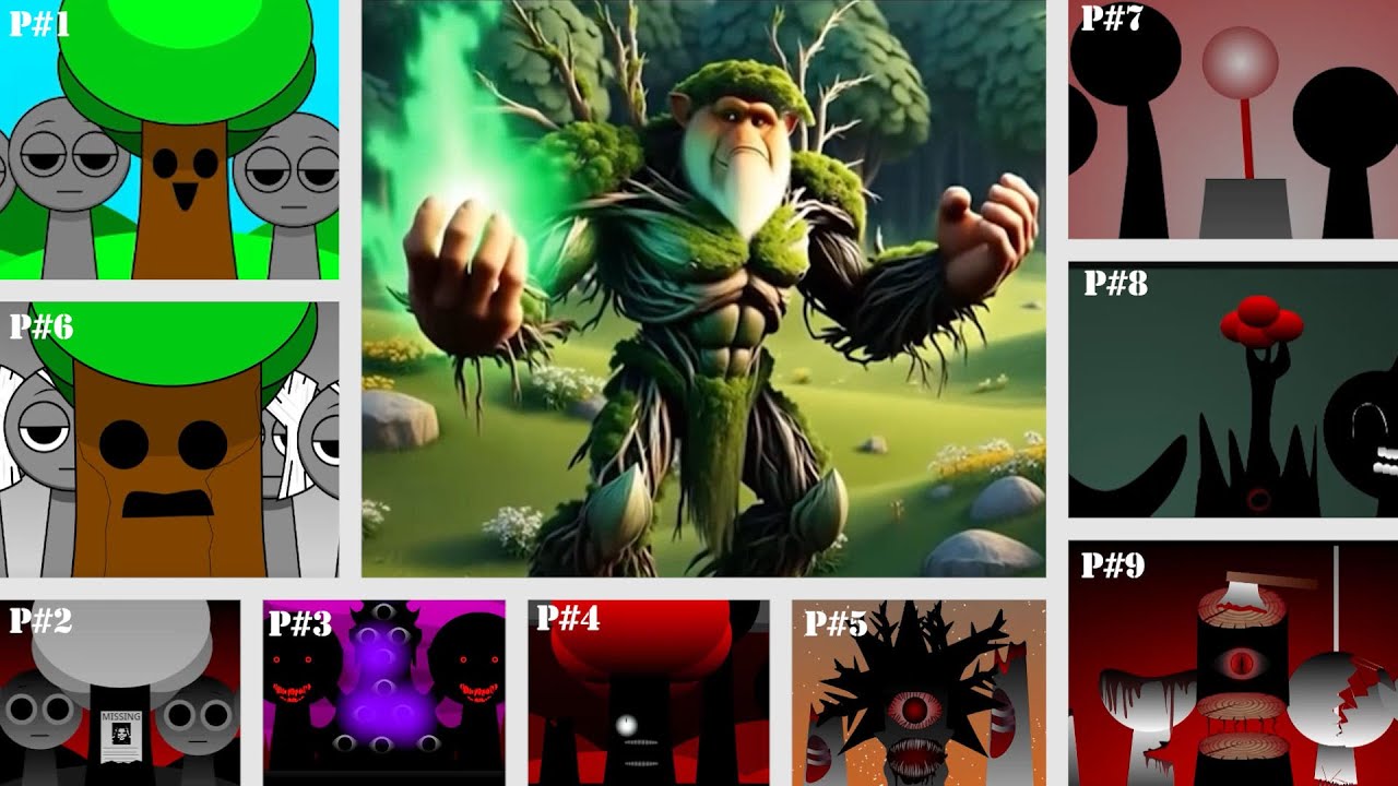 Mr Tree & Brainrot – 3 Speed Showcase| Phase 1 vs phase 9| New Style ...