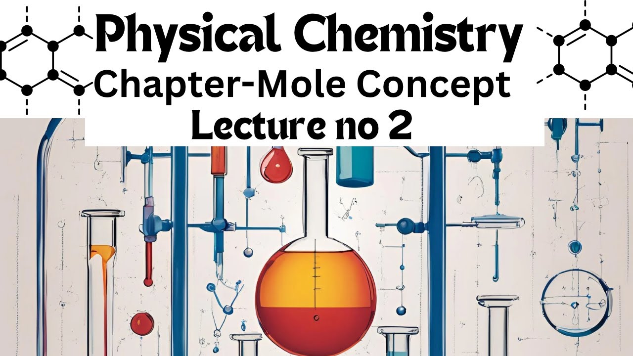 Mole Concept L 2 /Mole calculation /no. of particles /Vol. at STP - YouTube
