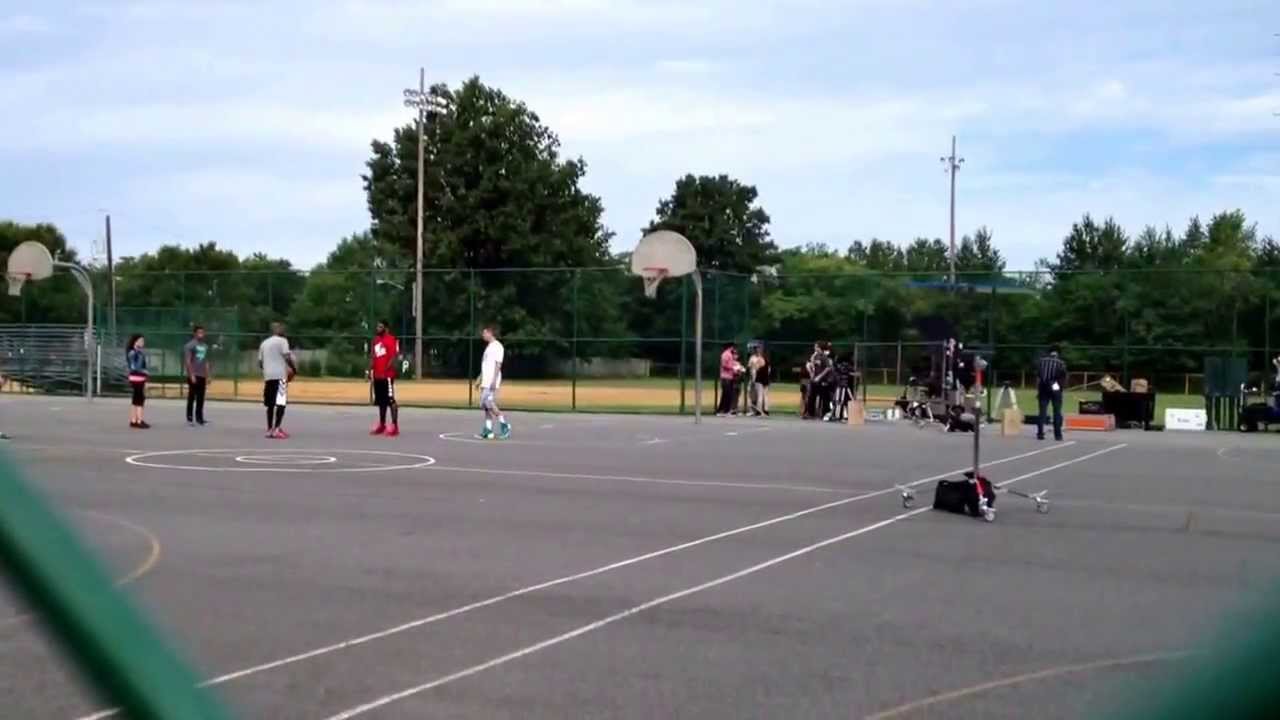 kyrie irving at brophy field park elizabeth nj.. - YouTube