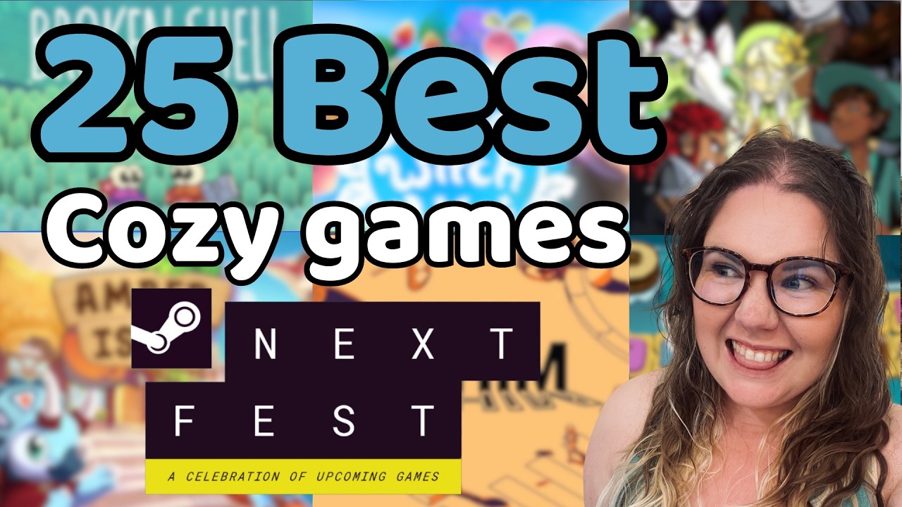 25 Cute & Cozy Demo's You NEED to TRY!! Steam Next Fest June 2024 💛 ...