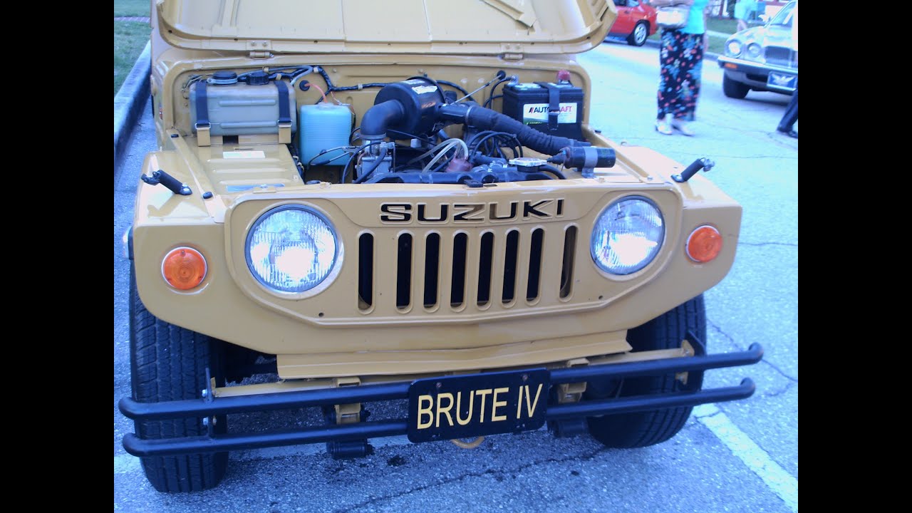1972 Suzuki Brute IV Tan MtD071412 - YouTube