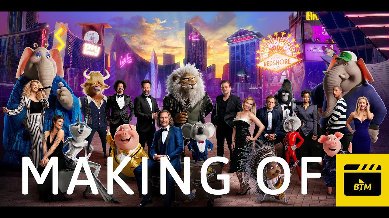 SING 2 | Behind The Scenes, Voice Actor Clips & Dance Rehearsals - YouTube