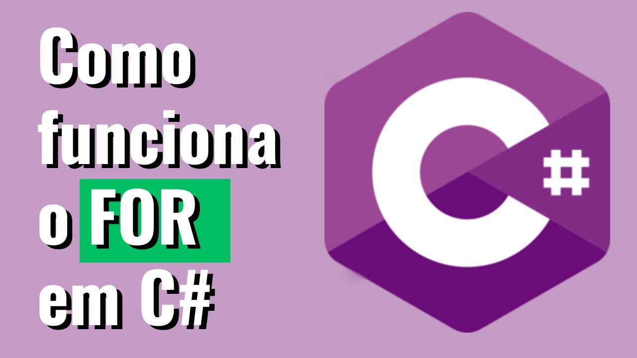 Funcionamento de FOR em C# no papel - YouTube