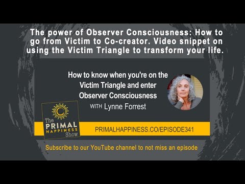 The power of Observer Consciousness: How to go from Victim to Co ...