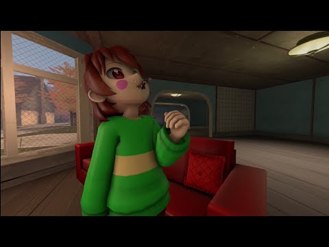 (SFM)Frisk and Chara #vore