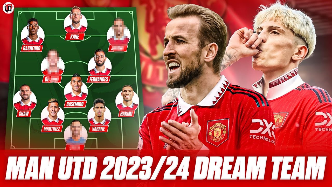 Man Utd 2023/24 Dream Team With NEW Signings | Starting XI & Formation ...