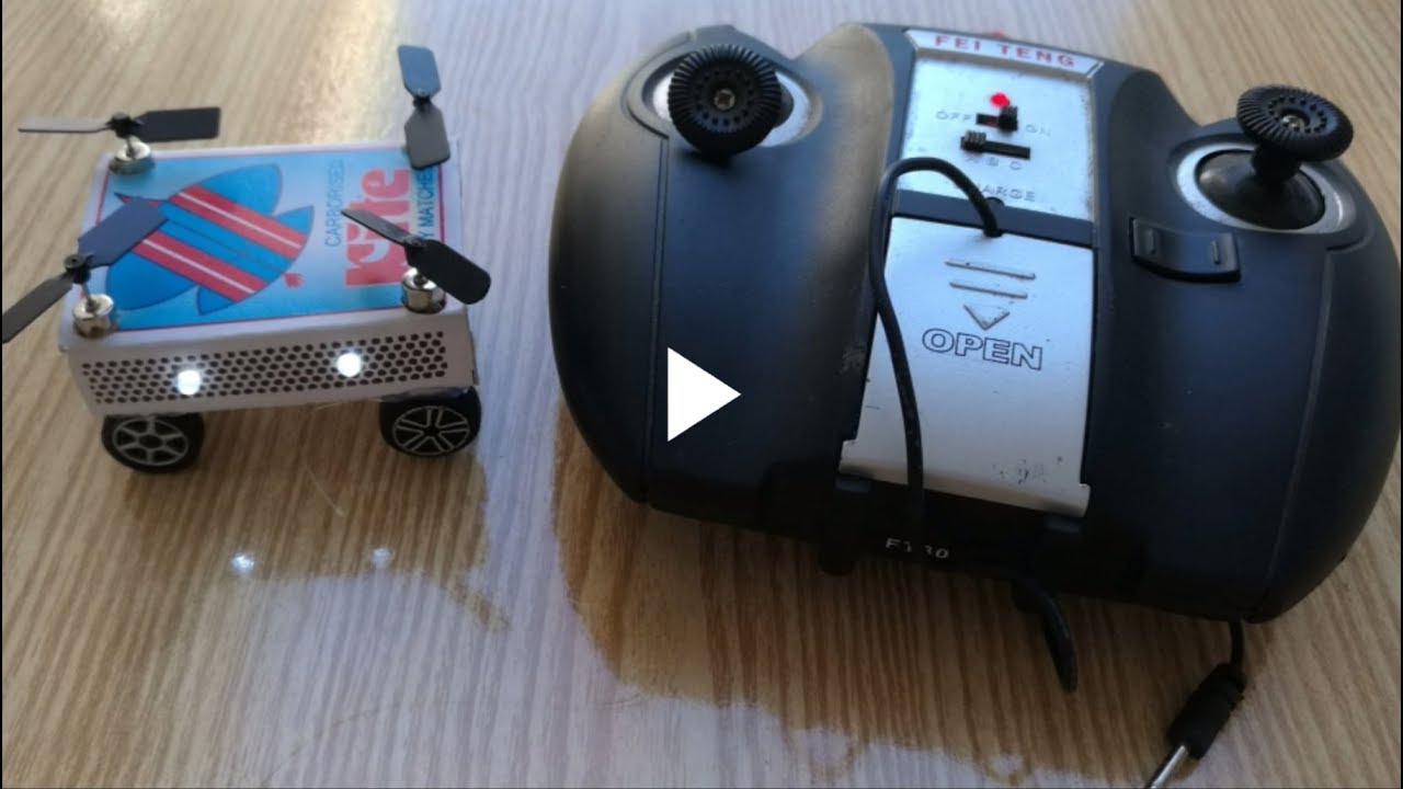 how to make rc matchbox drone rc helicopter diy rc heli home made ...