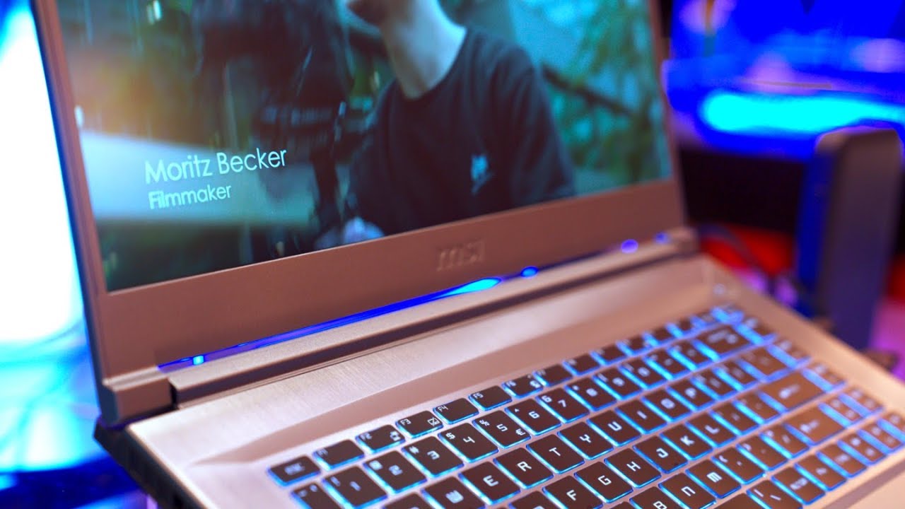 MSI Creator M at CES 2020 - YouTube